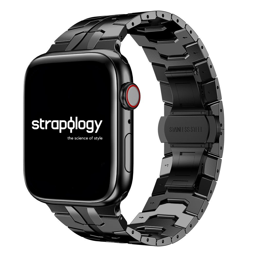 Stainless Steel Iron Man Strap For Apple Watch – Strapology Store
